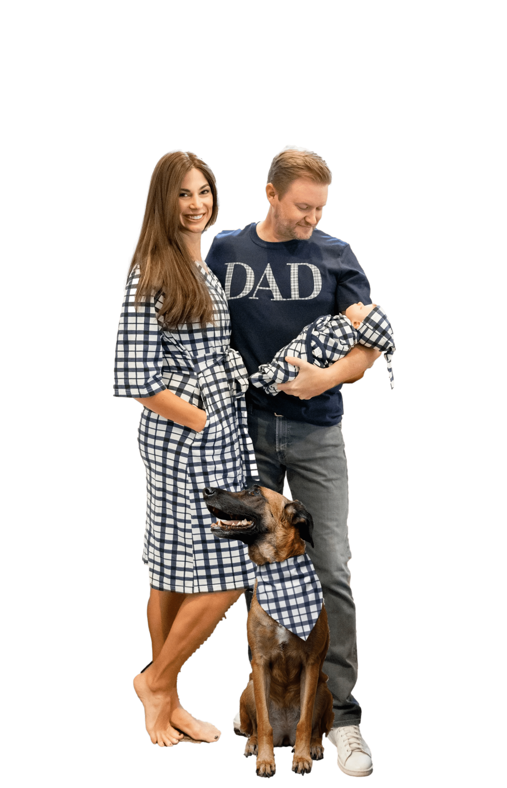Baby Be Mine Pregnancy / Postpartum Robe & Swaddle Set With Dad Tshirt ...