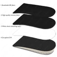 1 Pair Height Increase Half Shoe Insoles Heel Insert Sports Shoes Pad ...