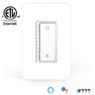 iDevices IDEV0009 WiFi Smart Dimmer Switch Works with Alexa HomeKit ...