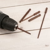 Uxcell T27 Magnetic Security Torx Screwdriver Bit 1/4" Hex Shank 6" Length, Red 2 Pack - Walmart.com