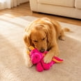 Plush Dinosaur Squeaky Chew Toy for Pets Soft Durable Teeth Cleaning ...