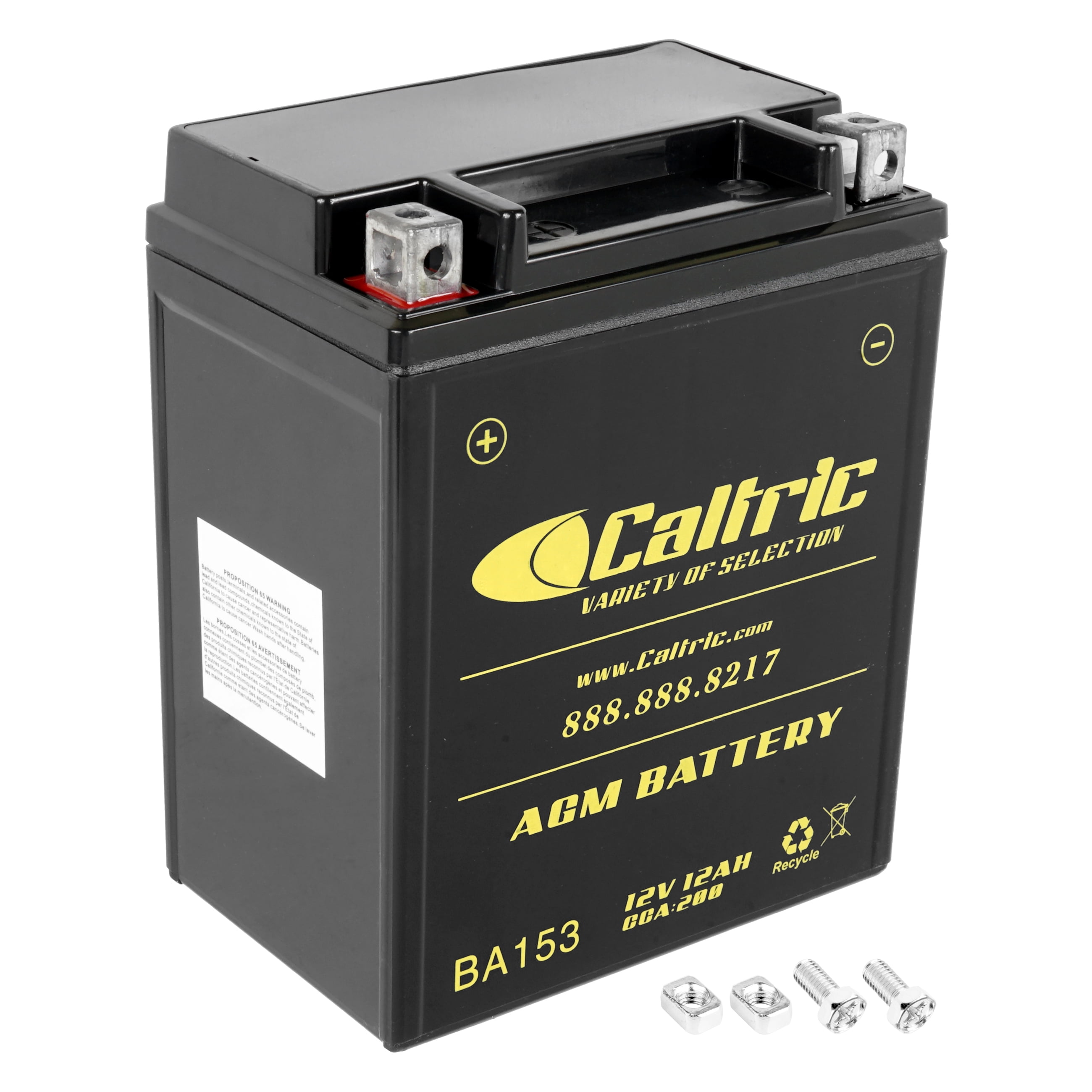 Caltric compatible with Agm Battery Kawasaki Bayou 220 Klf220A Kl-F220A ...