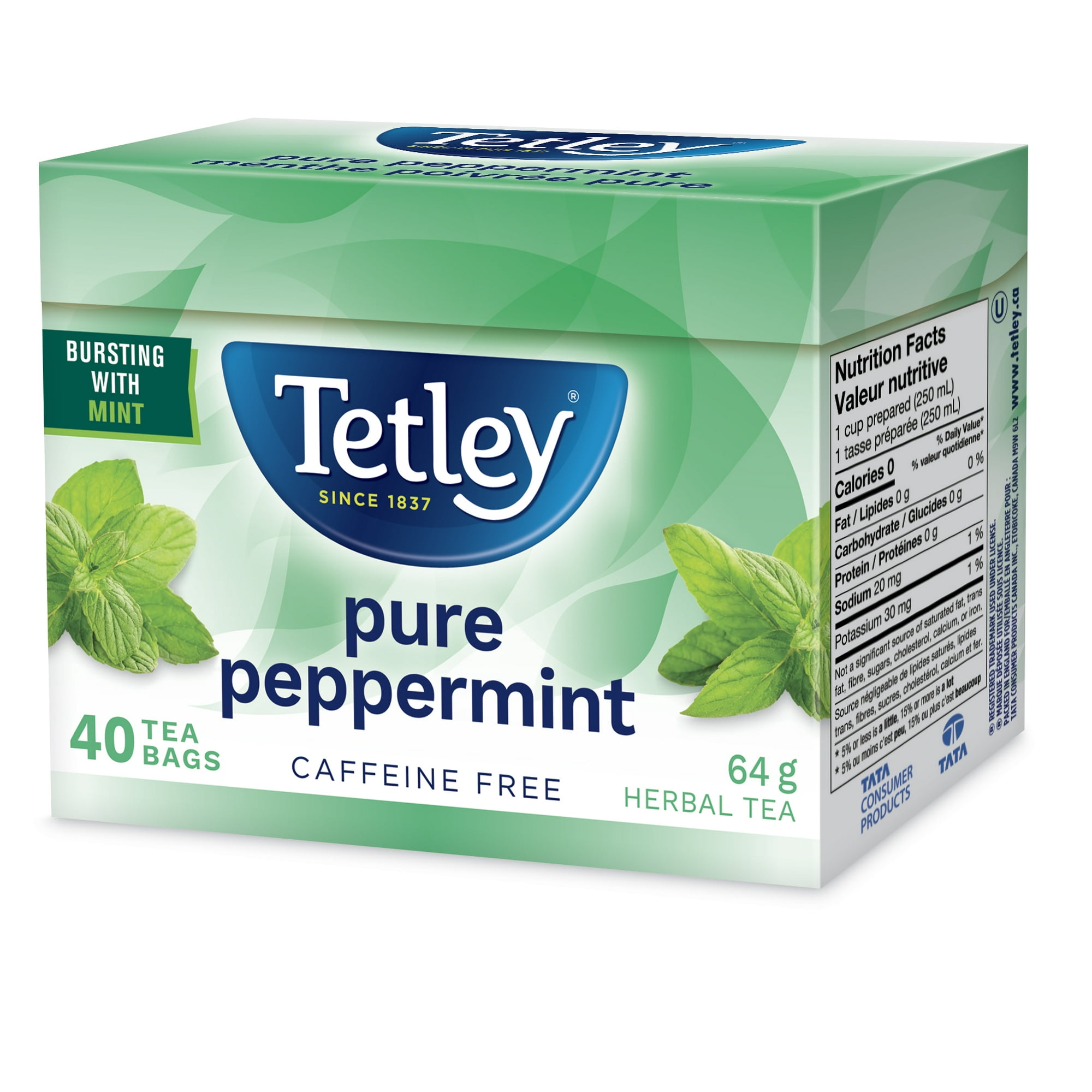 Click here for Tetley Tea Tetley Pure Peppermint Tea  40ct prices