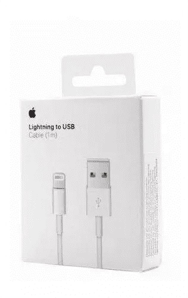 Cable Apple de Carga Lightning Macho - USB A Macho, 1 Metro, Blanco ...