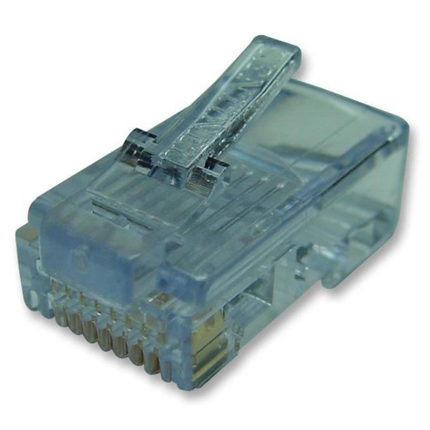 SENTINEL - RJ45 Plugs, Amp Equivalent, 10 Pack - Walmart.com