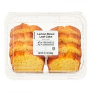 Marketside Iced Lemon Sliced Loaf Cake, 14.1 oz, 8 Count - Walmart.com