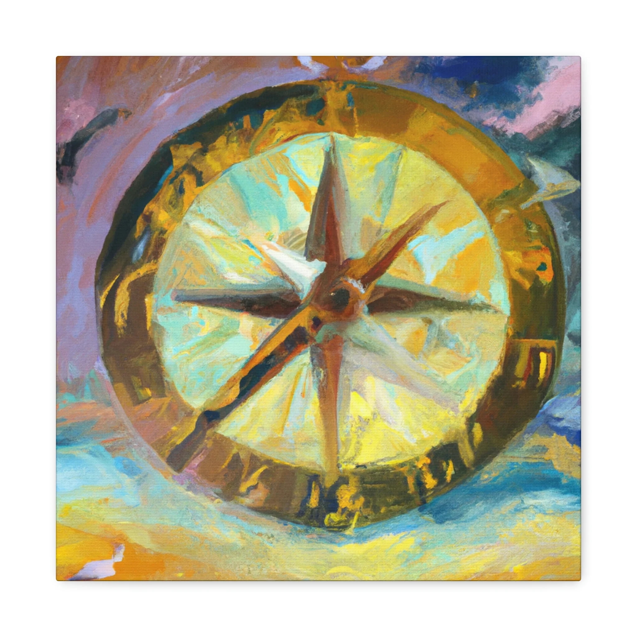 Compass of Direction - Canvas - Walmart.com