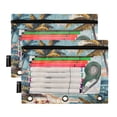 2 Pack Expandable File Folder with Clear PVC Front Page Folder with ...