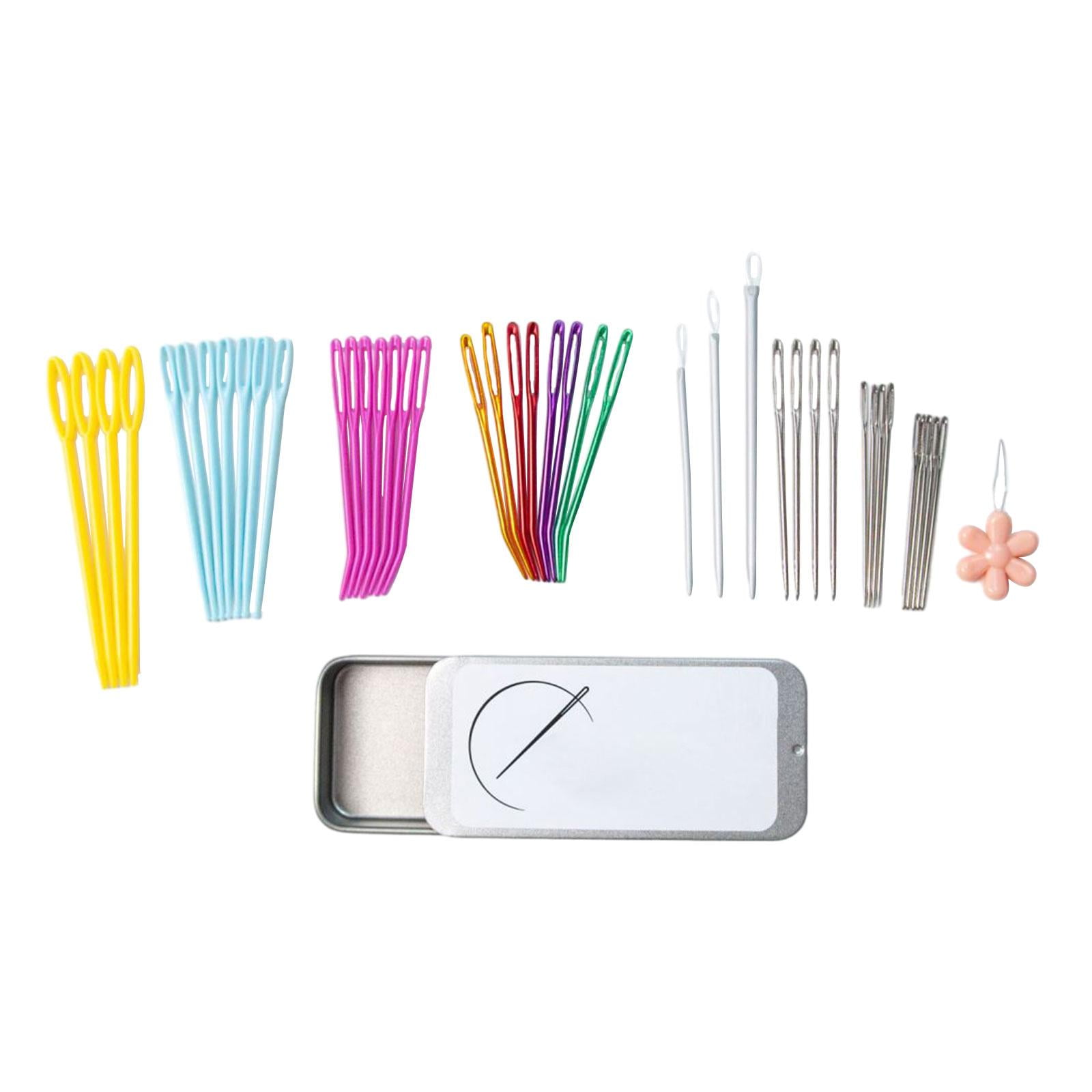 Click here for Veasfak Yarn Needle Crochet Needle With Box Sturdy... prices