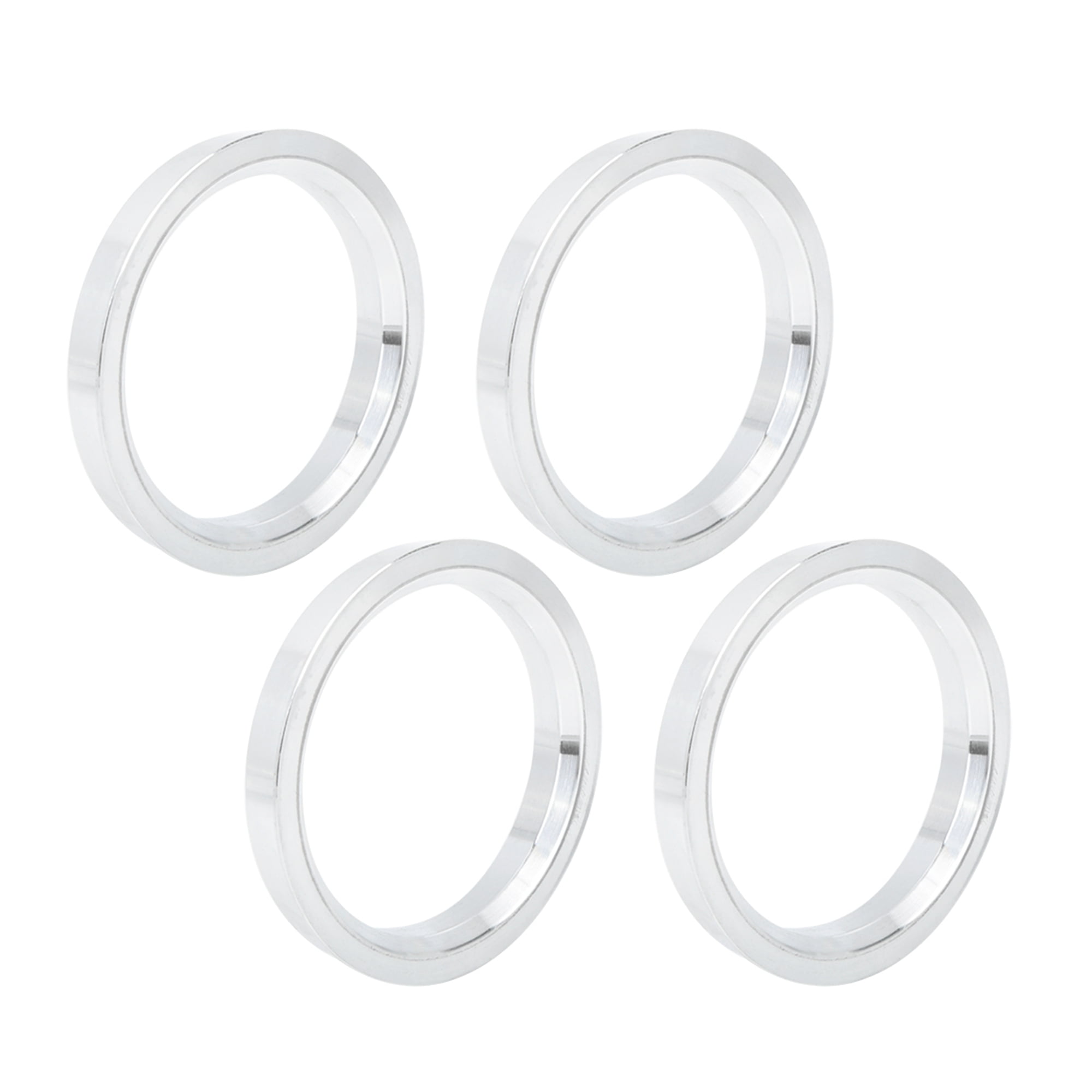 4pcs 73.1 mm to 60.1 mm Aluminium Alloy Car Hub Centric Rings Wheel ...