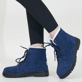 Ecetana Winter Snow Boots for Women Comfortable Outdoor Anti-Slip Ankle ...