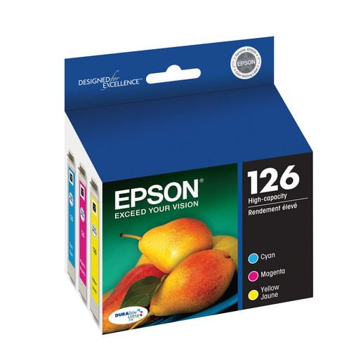 Epson 126 High-Capacity Colour Ink Cartridge Multi-Pack, Multi - Walmart.ca
