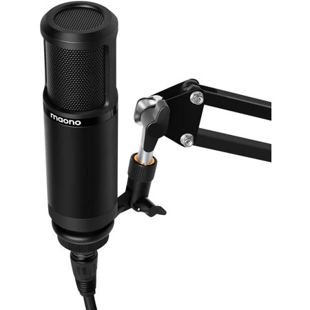 XLR Condenser Microphone AU-PM320 Professional Cardioid Vocal Studio ...