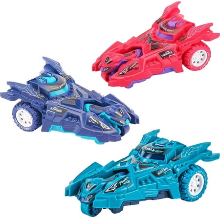 HUOGUO Pull Back Car Toys,Pull Back Toy Cars Vehicles Motorcycle ...