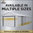 Arrow Murryhill 12 x 24 Garage, Steel Storage Building - Walmart.com