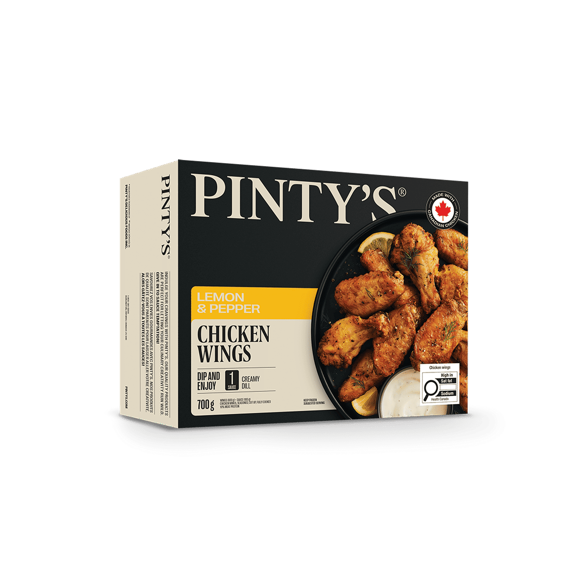 Click here for Pintys Lemon & Pepper Chicken Wings  Seasoned  Cut... prices