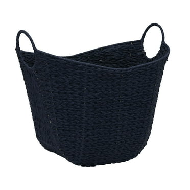 JanetBasket Cherry Large Aluminum Frame Basket, 18" x 10" x 9.5 ...