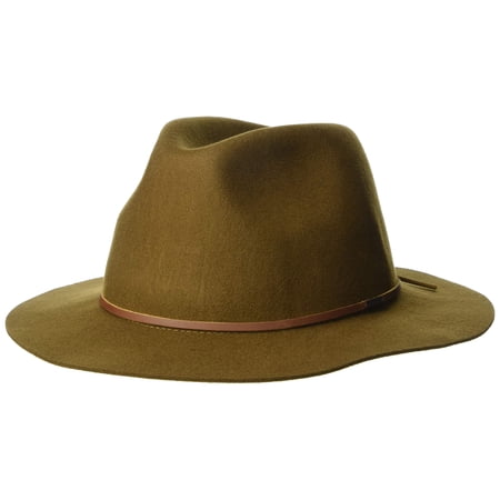 Brixton Wesley Packable Fedora, Coffee, S | Walmart Canada