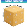 20x20cm Footstool for Couch Modern Living Room Bedroom Stool Seat ...