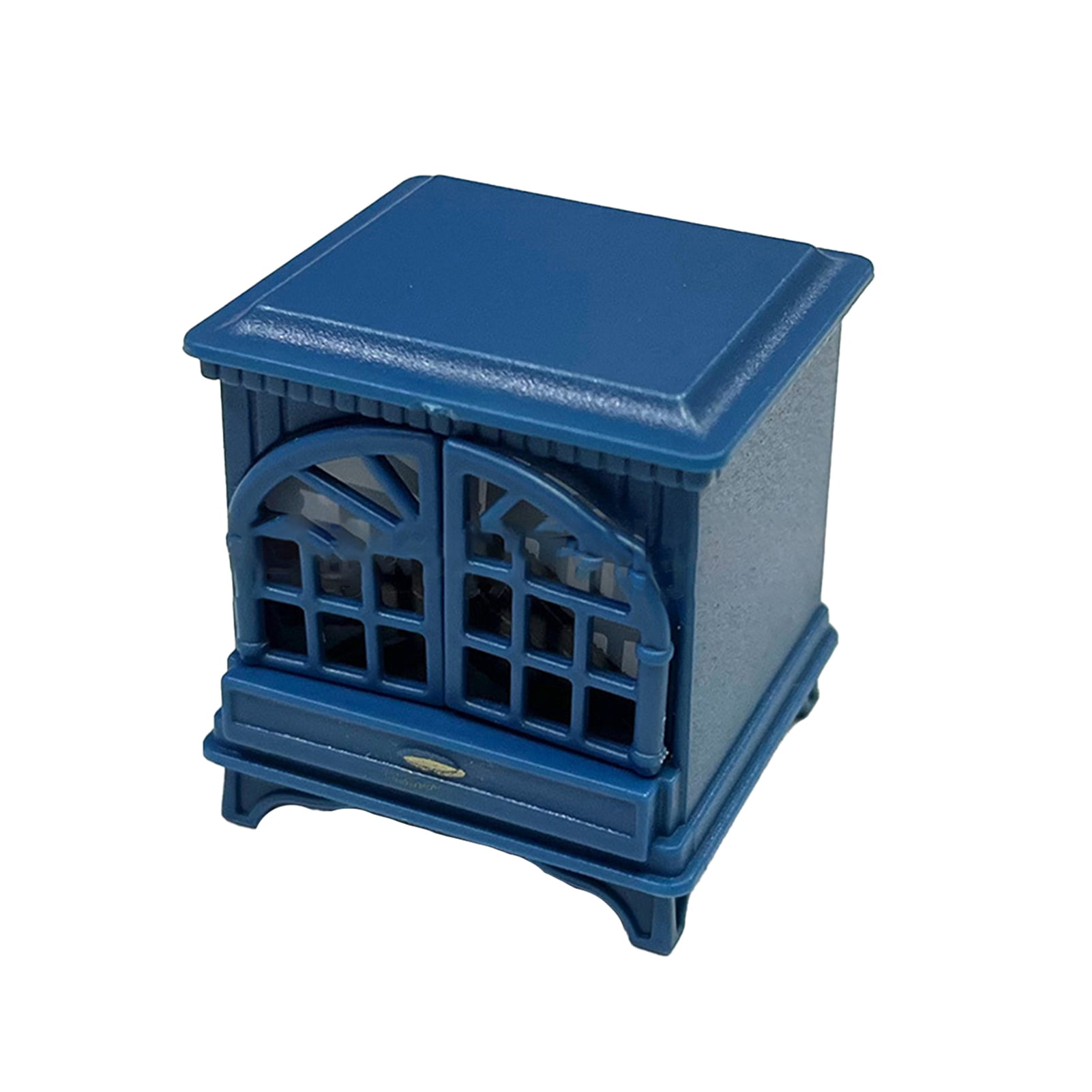 Skindy Miniature Battery Operated Luminous Fireplace Stove: Realistic ...