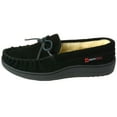 Alpine Swiss Sabine Womens Suede Shearling Moccasin Slippers, House ...
