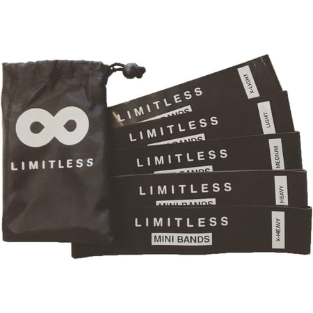 Limitless Bands | Strongest Premium Matte Resistance Loop Bands | Set ...