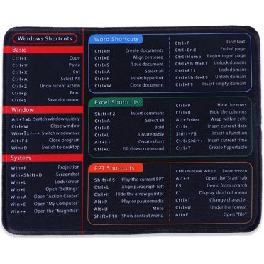 Excel Dictionary G-Sheets PC 84 Keyboard Shortcut Hotkeys Reference ...