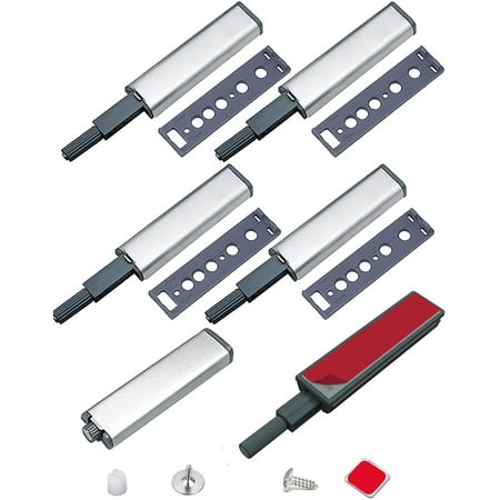 Push To Open Magnet Cabinet Door 6 Pieces Metal Magnetic Latch Push ...