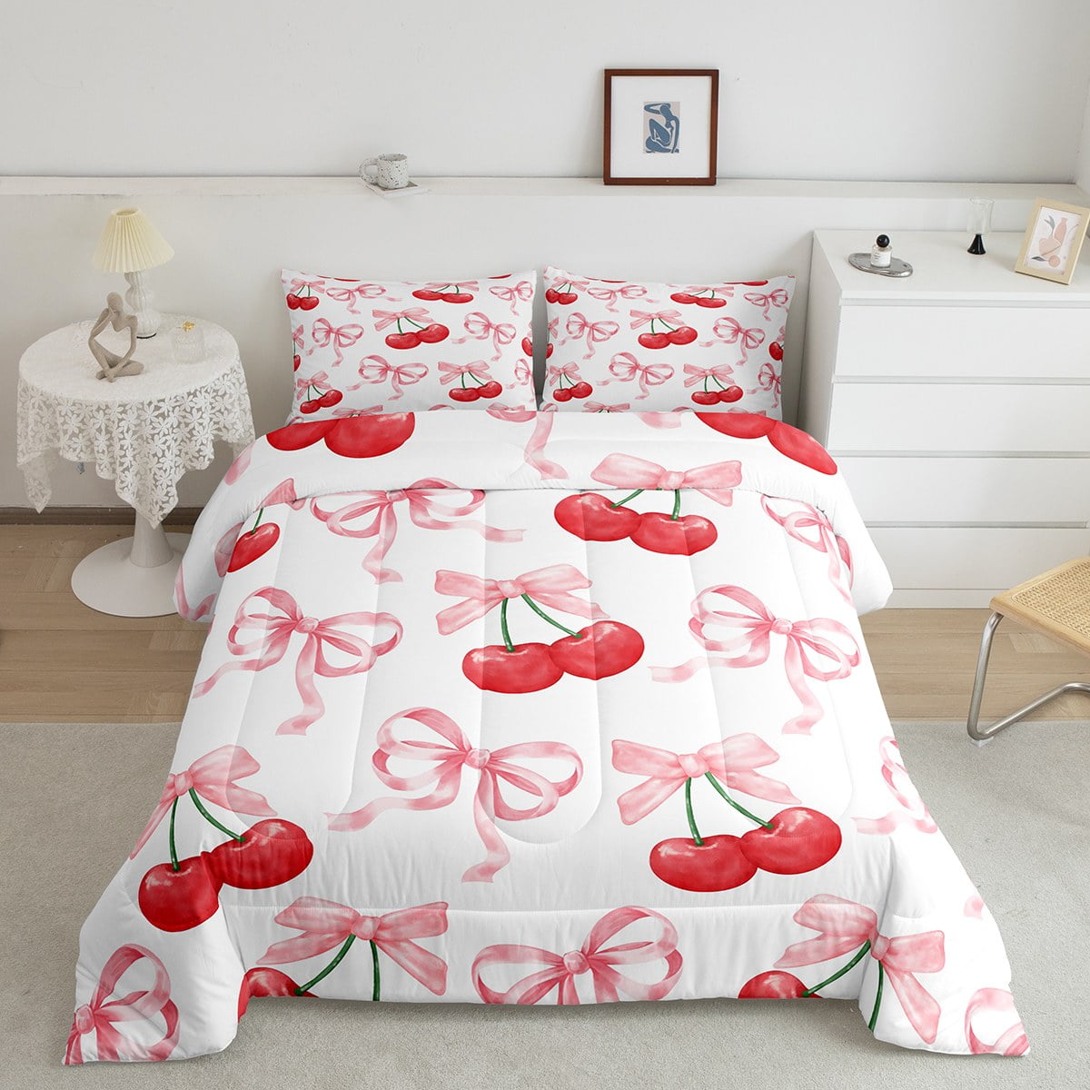 Click here for Erosebridal Chic Bow Bedding Sets Full With Comfor... prices