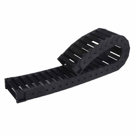 Cable Drag Chain, Black Nylon Flexible Nested Drag Chain, Cable Wire ...