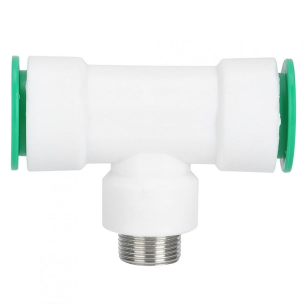 PPR Plastic Water Pipe Tee Connector Adapter Pipeline Connection ...