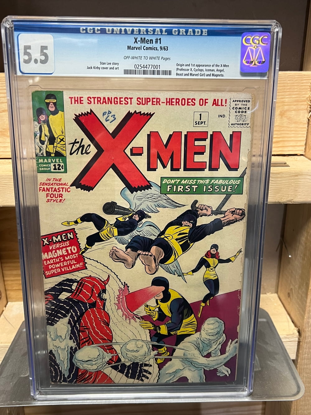 X Men 1 Cgc 5 5 Comic Book