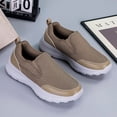 AUDeals Men's Extra Wide Slip On Walking Shoes Non Slip Casual Work ...