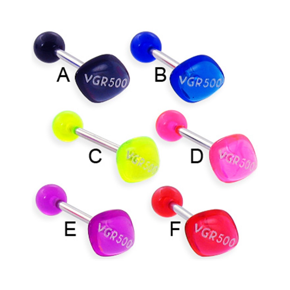 Viagra Pill Tongue Ring, 14 Ga,Pink - D - Walmart.com