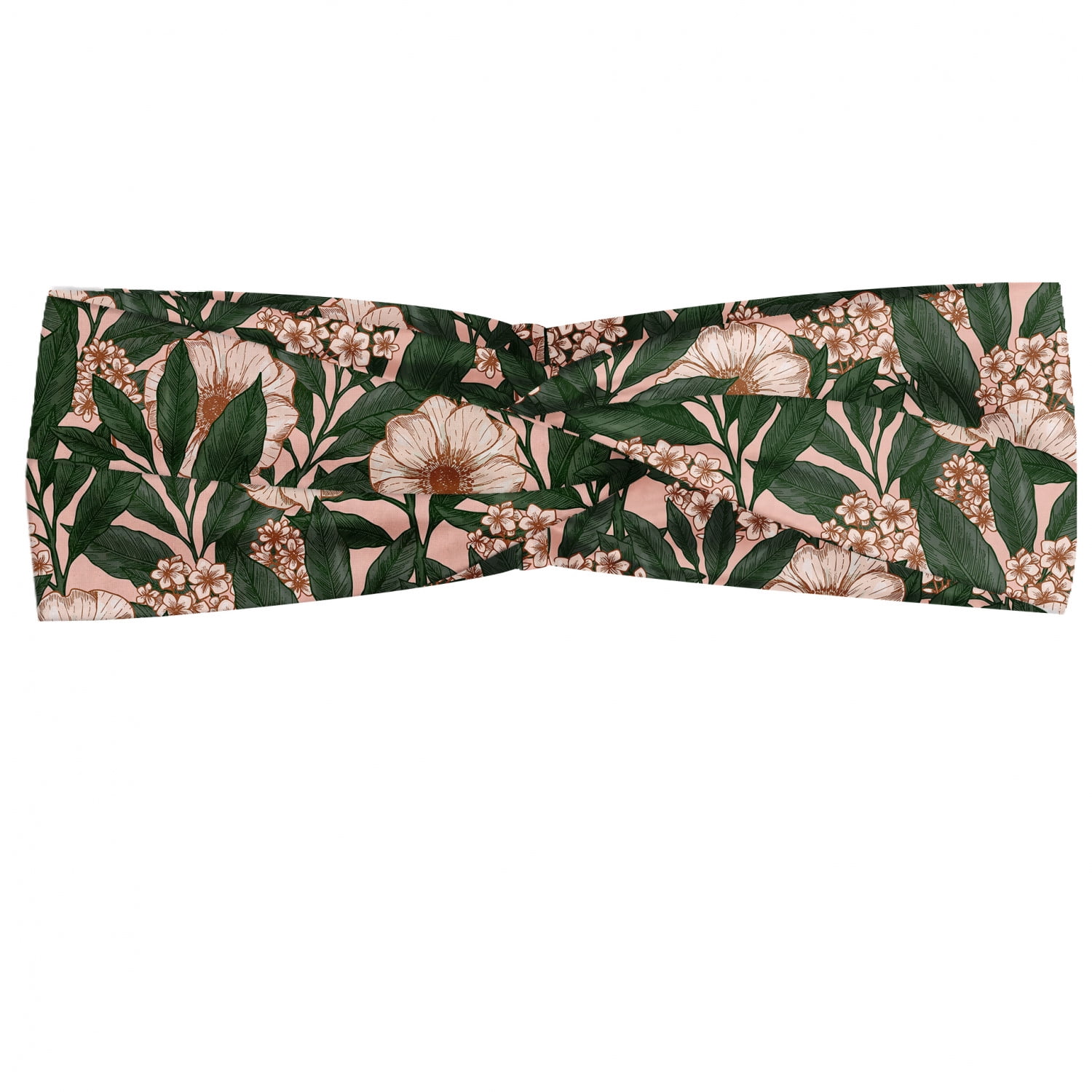 Floral Headband, Negative Exposure Effect Blossomed Pinkish Anemone ...