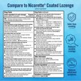 Equate Coated Ice Mint Nicotine Polacrilex Lozenges, 2 mg, Stop Smoking ...