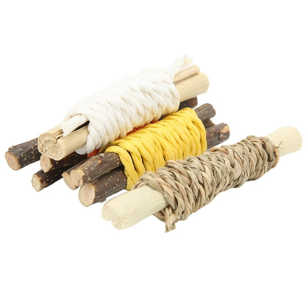 Small Animals Chew Toy, Tooth Growth Small Animals Molar Wood Edible ...