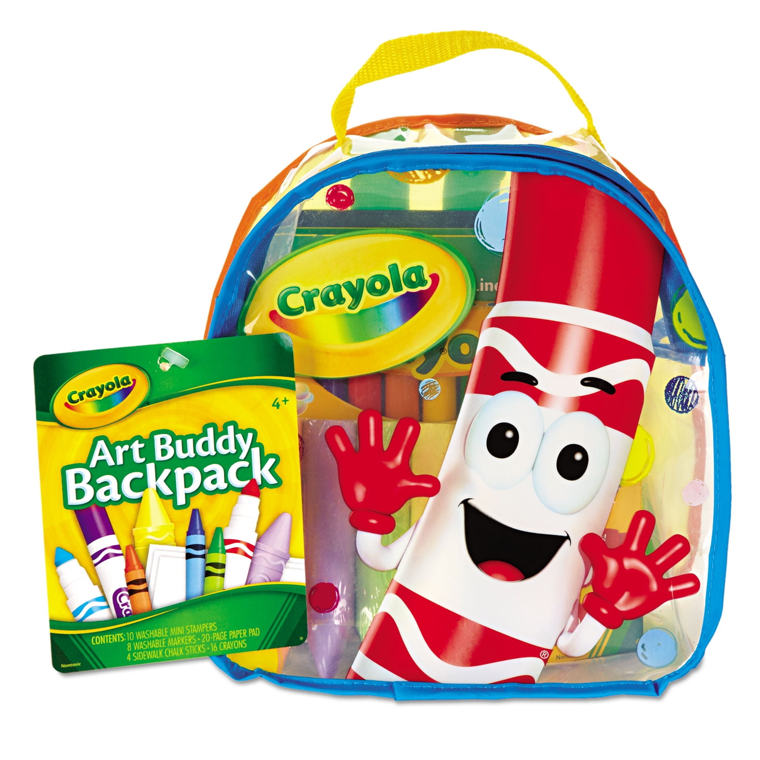 Art Buddy Backpack, 38 Pieces, Ages 4 and Up - Walmart.com