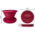 2 Pieces Attsky Collapsible Pour Over Coffee Dripper for Camp Coffee ...