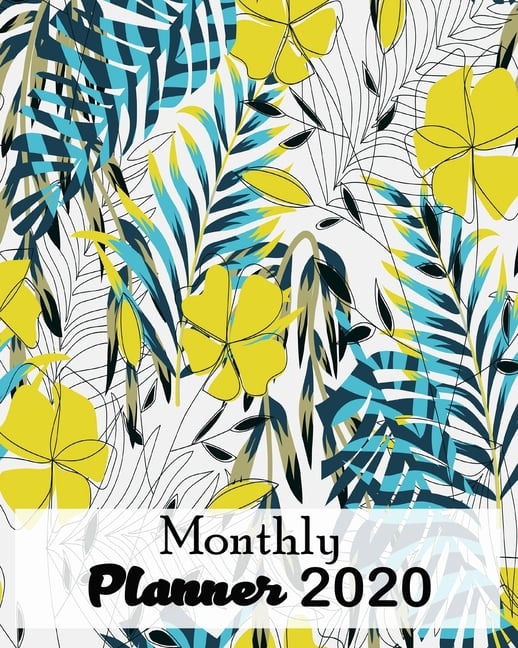 Monthly Planner 2020: Jan 1, 2020 to Dec 31, 2021: Monthly Planner ...