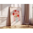 Affixzi Flower Art Print, Minimalist Floral Wall Decor, Modern ...
