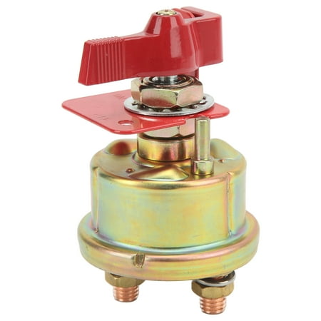 Battery Kill Switch, Easy Operation 12V-48V Battery Power Cut Isolator ...