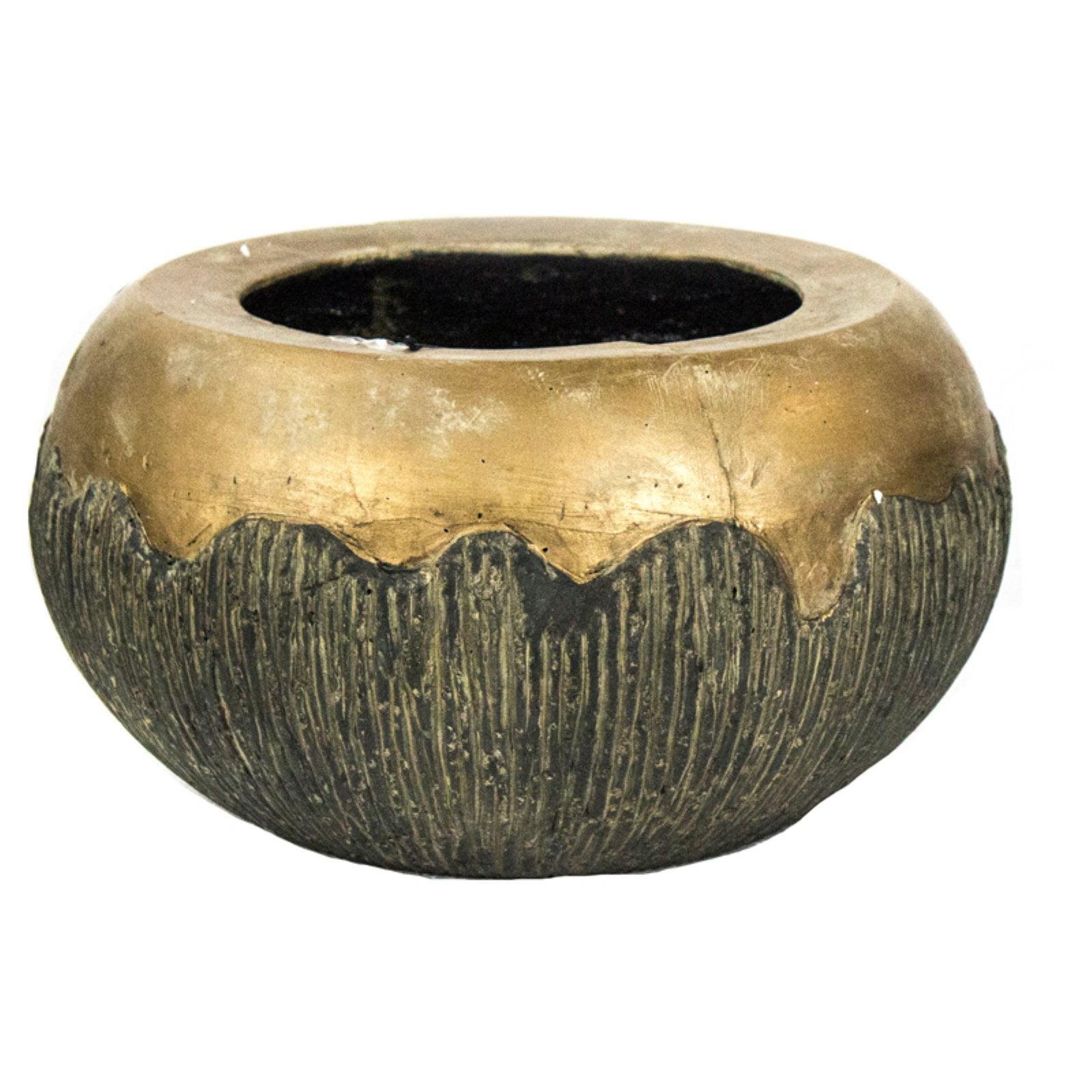 Sagebrook Home Texture Flower Pot Planter - Walmart.com