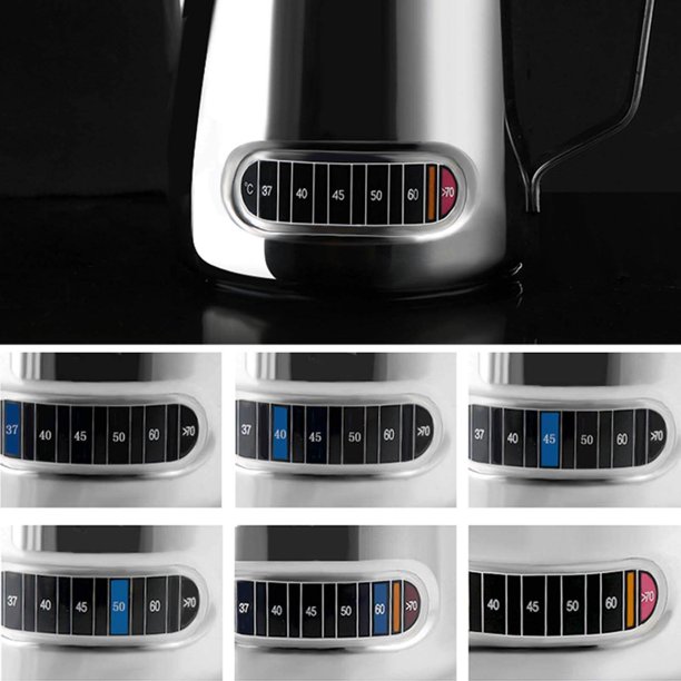 destyer Coffee Discoloration thermometers Sticker Waterproof for ...