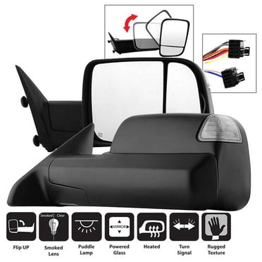 xTune Chevy Silverado 14-16 Heated Amber LED Signal Telescoping Mirrors ...