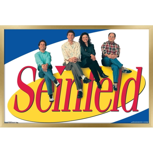 Seinfeld - Logo Wall Poster, 14.725" x 22.375", Framed - Walmart.com