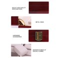 BIMZUC Premium Wooden 10 Grid Watch Display Box Transparent Window ...
