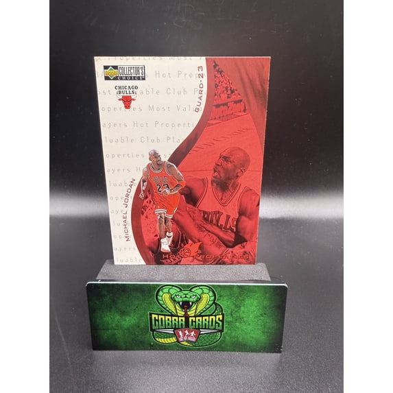 1997 Upper Deck Collector's Choice Hot Properties Michael Jordan #395 ...