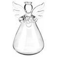 Angel Glass Vases,Clear Flower Plant Terrarium Container Hanging Vase ...