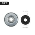 M10 Quick Release Self-Locking Grinder Pressing Plate Flange Nut Power ...